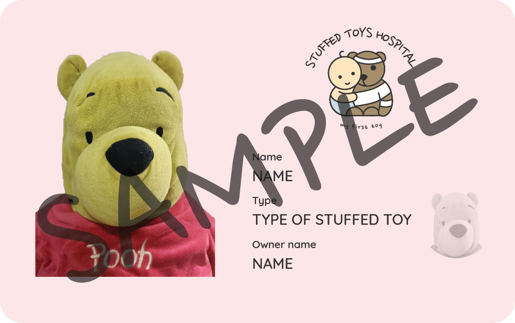 Identification Card – Stuffed Toys Hospital